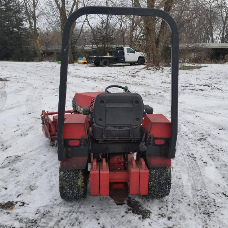 Steiner Model 420 4 x 4 Lawn Mower Tractor With Snow Blower Attachment ...