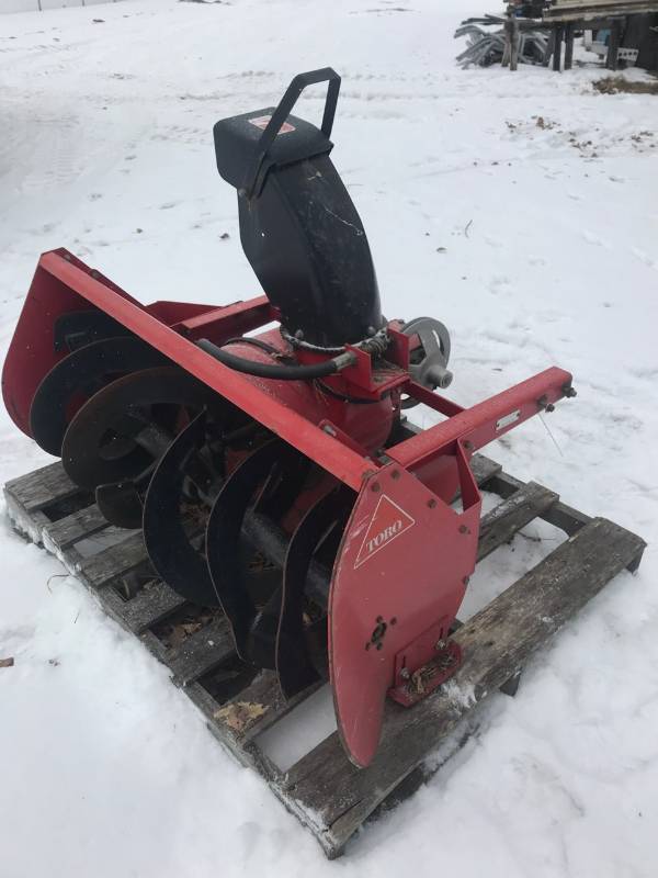 Toro GroundsMaster 117 Hydro Sweeper and Snow Blower Attachment | City ...