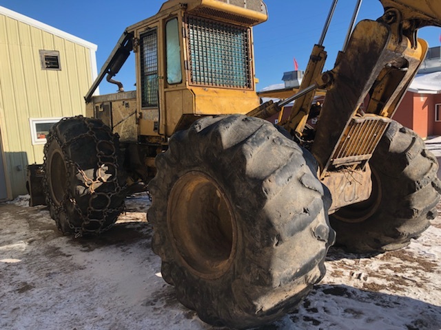 1995 John Deere Model 648E Dual Arch Grapple Log Skidder | JD and Eaton ...