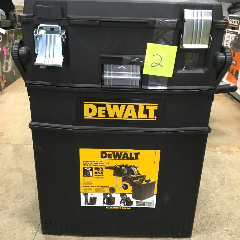 DeWalt 16 in. 4-in-1 Cantilever Tool Box Mobile Work Center with ...