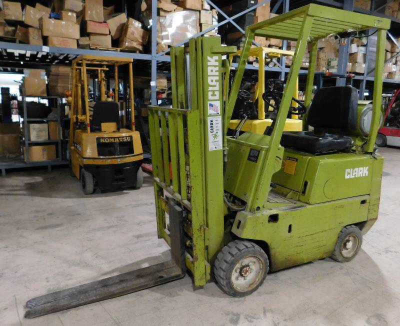 3000lb Clark C500-30 LPG Forklift | JB Equipment - February | K-BID