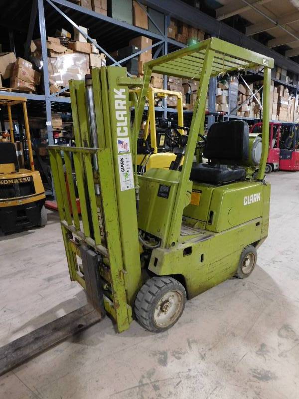 3000lb Clark C500-30 LPG Forklift | JB Equipment - February | K-BID