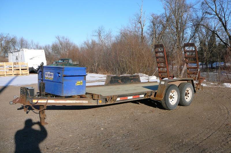 Tow Master Skid loader, Car Trailer #554 | K-BID