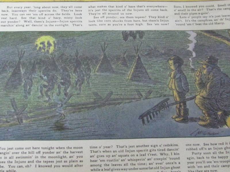 Injun Summer Print | Antique & Collectible Consignment #28 PLUS MEN'S ...