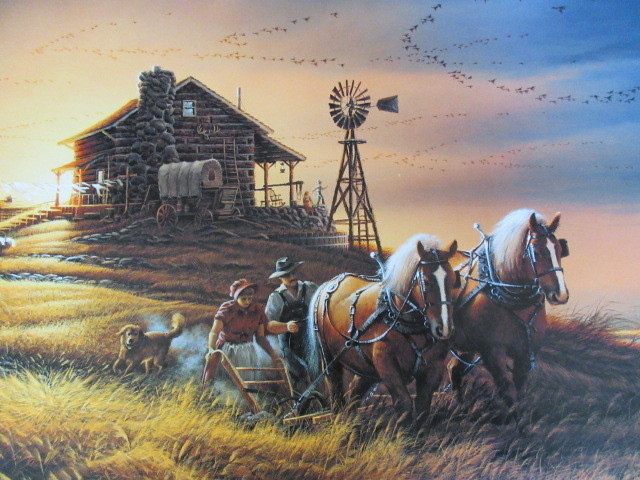 TERRY REDLIN AMERICA THE BEAUTIFUL 8 PRINT, MATCHED NUMBER SERIES ...