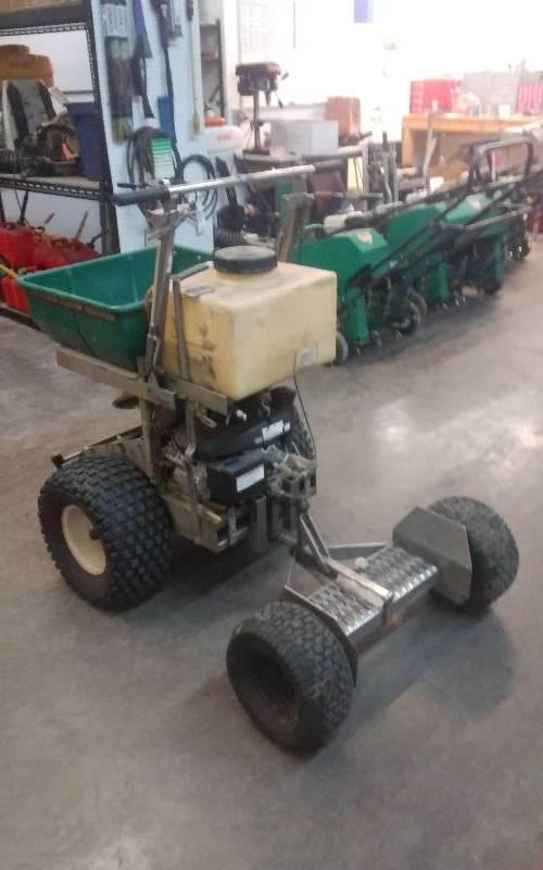 Ride-On Ultra Broadcast Spreader/Fertilizer Sprayer (Perma-Green Honda ...