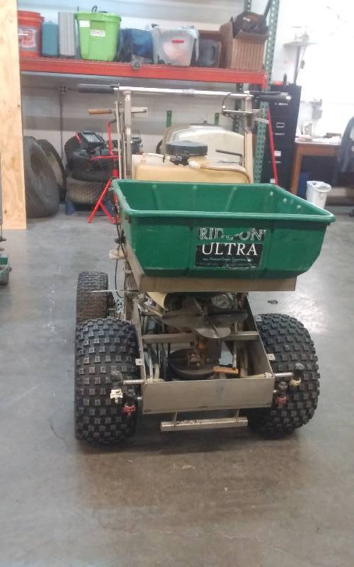 Ride-On Ultra Broadcast Spreader/Fertilizer Sprayer (Perma-Green Honda ...