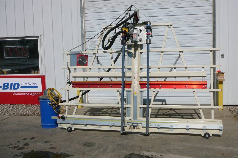 Panel Saw Safety speed cut #5860-78 with vacuum , blades, wrenches ...