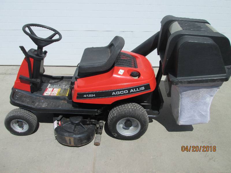 Agco Allis 412H Lawn Mower | April Lawn Equipment #2 | K-BID