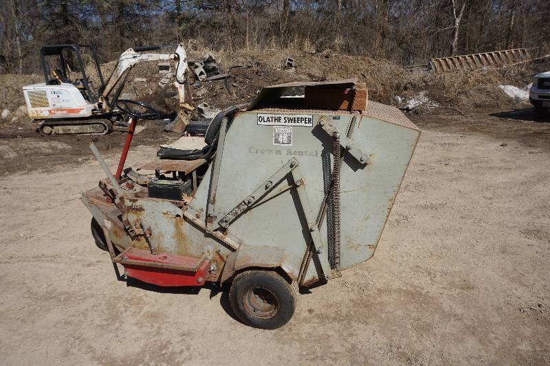 Olathe Model 48 - 48" Landscape/Lawn Dethatcher Sweeper | South Metro ...