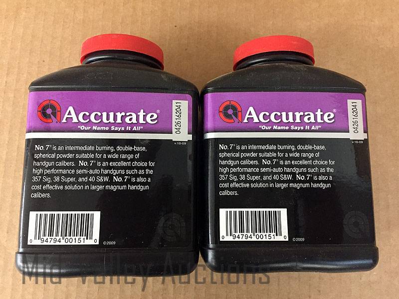 2# Accurate No. 7 Double Base Smokeless Propellant | COMPLETE GUN SHOP ...