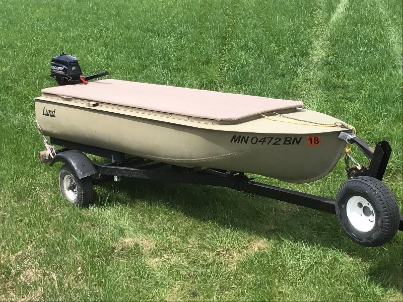 1967 Lund Duck Boat, Motor & Trailer | LE "Ride Into Summer" Annual ...