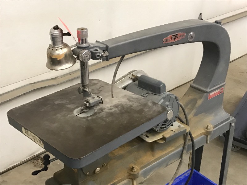 Rockwell Scroll Saw | May Woodworking Equipment & More | K-BID
