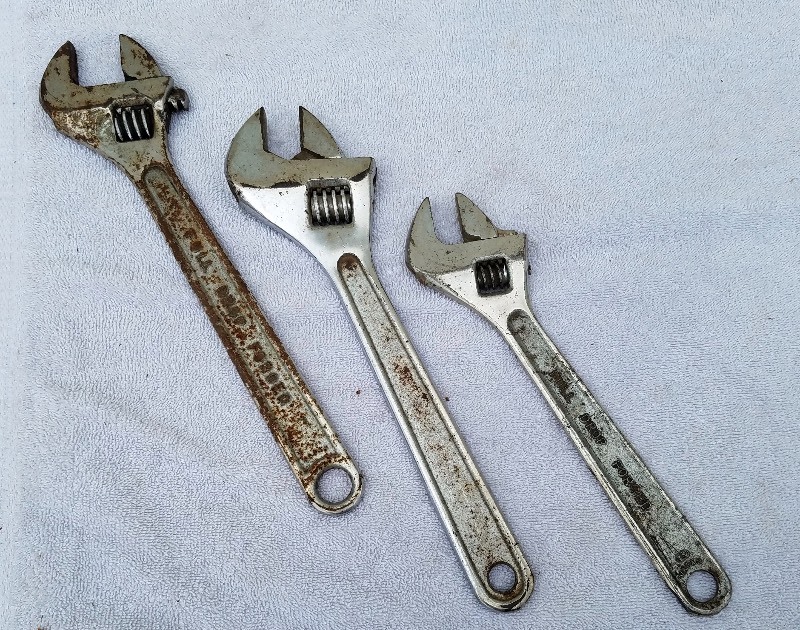 Fuller & Pittsburgh Tools Adjustable Wrenches 10 & 12 Inch | Bygland ...