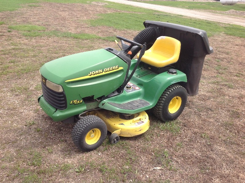 John Deere LT155 Mower with Bagger | Honda CB750, Ford F150XL, John ...