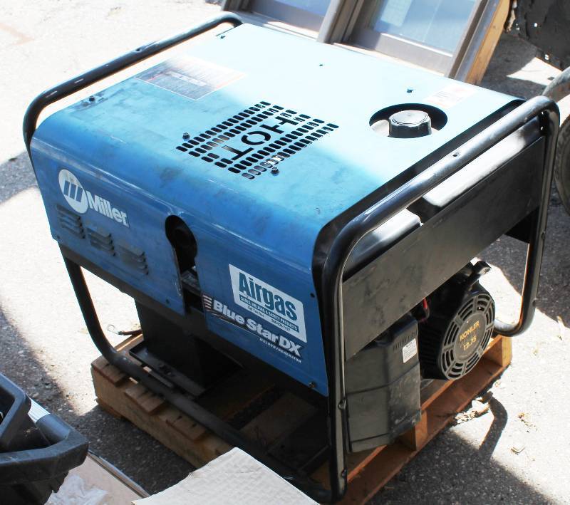 Miller Blue Star 185 AC/DC Welder And 6000 Watts Generator | Pine Bend ...