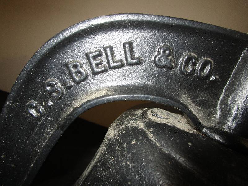 Old School Bell No 2 Yoke 1886 Crystal Metal C. S Bell and Company ...