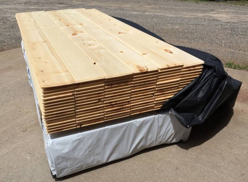 1x8x8 Ponderosa Pine Tongue and Groove Outs | North Star Framing - 1x6 ...