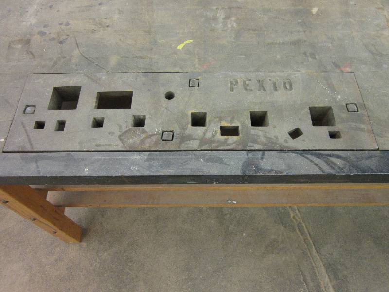 Pexto Hamilton stake table top is 8... | Cabinet Shop: Machines, Tools ...