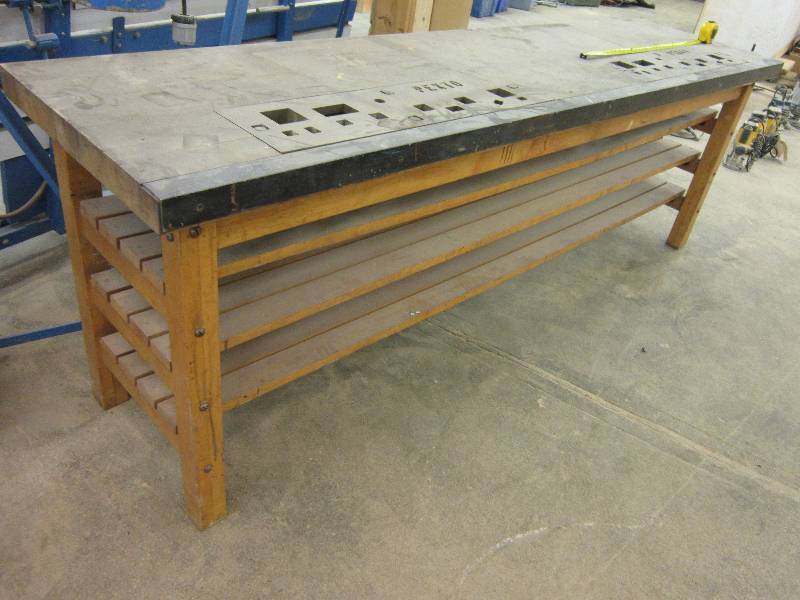 Pexto Hamilton stake table top is 8... | Cabinet Shop: Machines, Tools ...