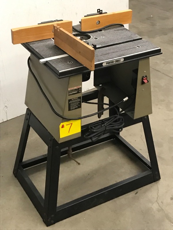 Porter Cable Shaper Table With Router | August Woodworking Equipment ...