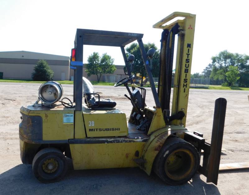 1990 Mitsubishi FG30 Forklift | Herc-U-Lift St.Cloud - September | K-BID