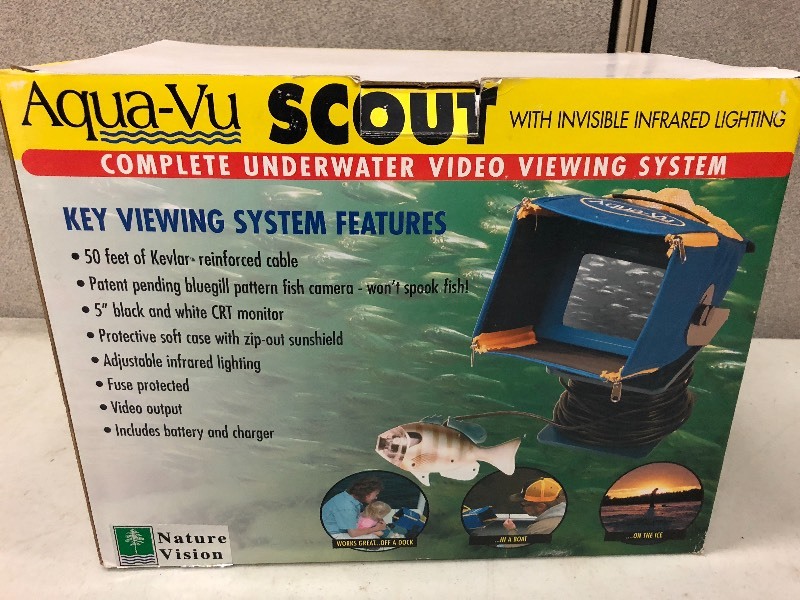 Aqua-Vu Scout Under Water Camera Sy... | September Consignments--Tools ...