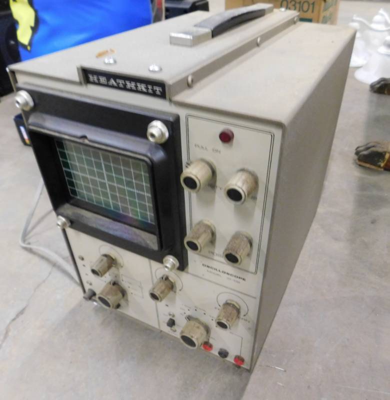 Vintage Heathkit Oscilloscope | Crystal Consignments - September | K-BID