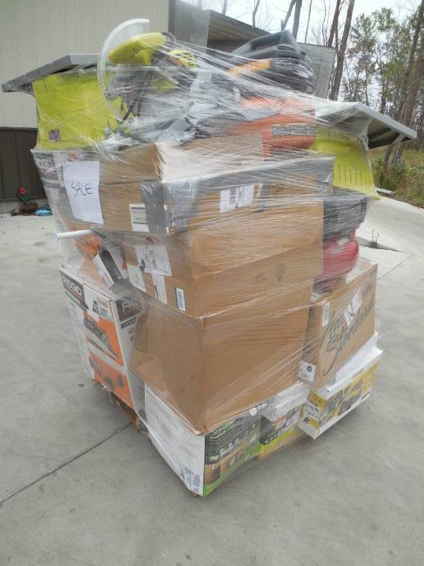 PALLET LOT OF GENERAL MERCHANDISE AND HOME GOODS | Pallet Lot ...
