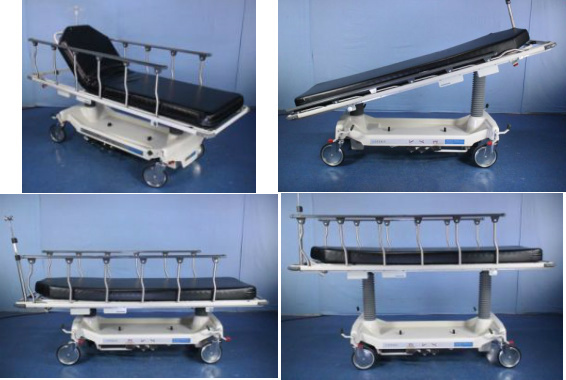 #1136 GREAT CONDITION POWERED STRYKER & HYDRAULIC HAUSTED AMBULANCE ...