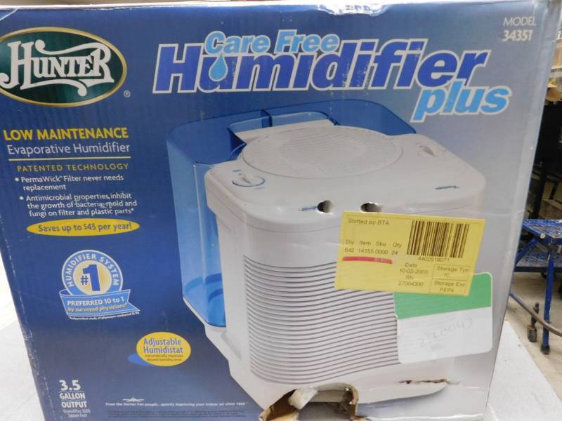 Hunter Carefree Humidifier Plus Filter Hunter Humidifier Clearance