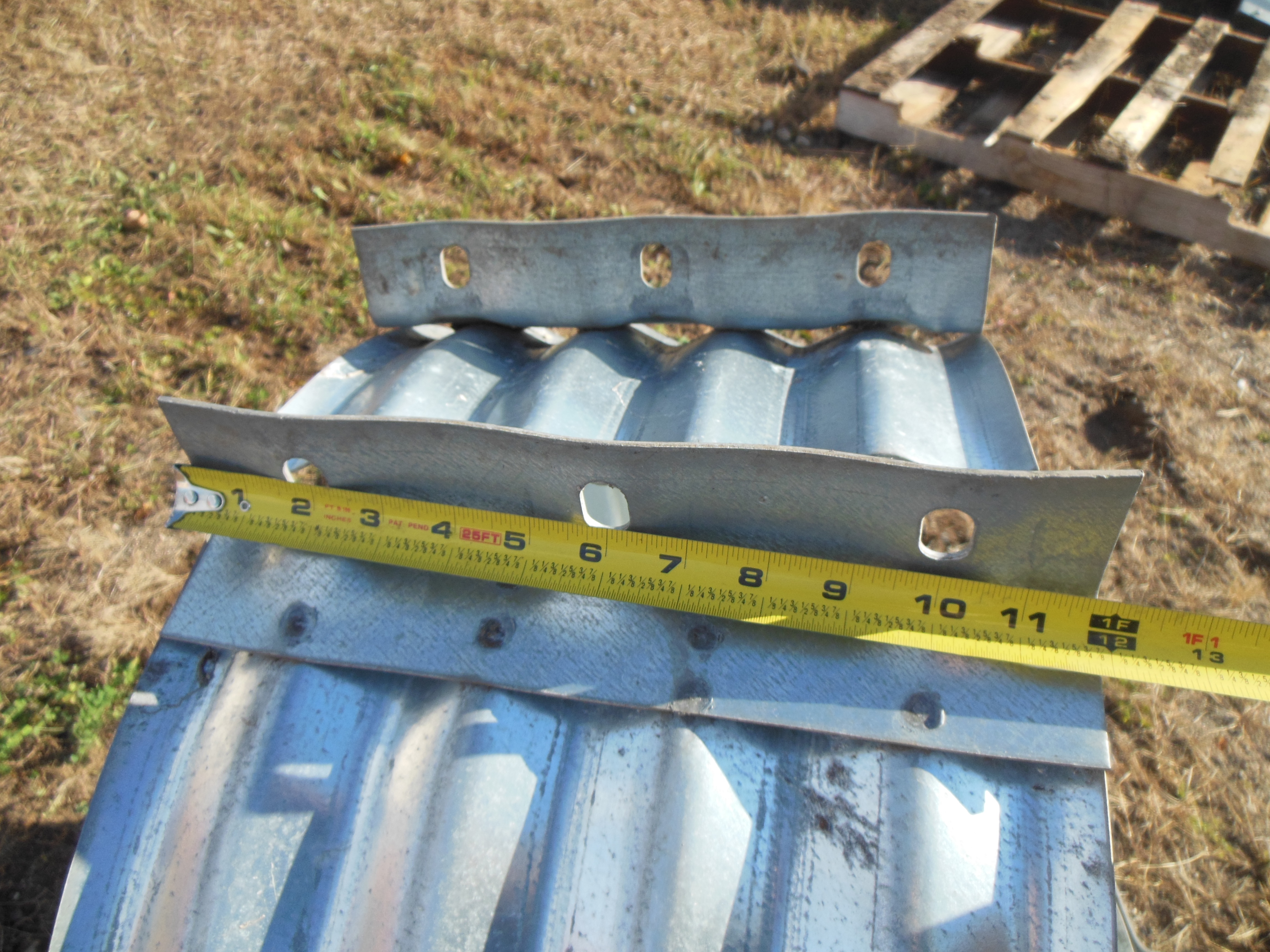 Two Galvanized Culvert Couplers / Connectors | NO RESERVES! Truck ...