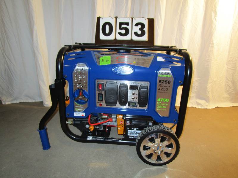 Ford Portable Generator - Dual Fuel - 5250 Watt | Air Compressors ...