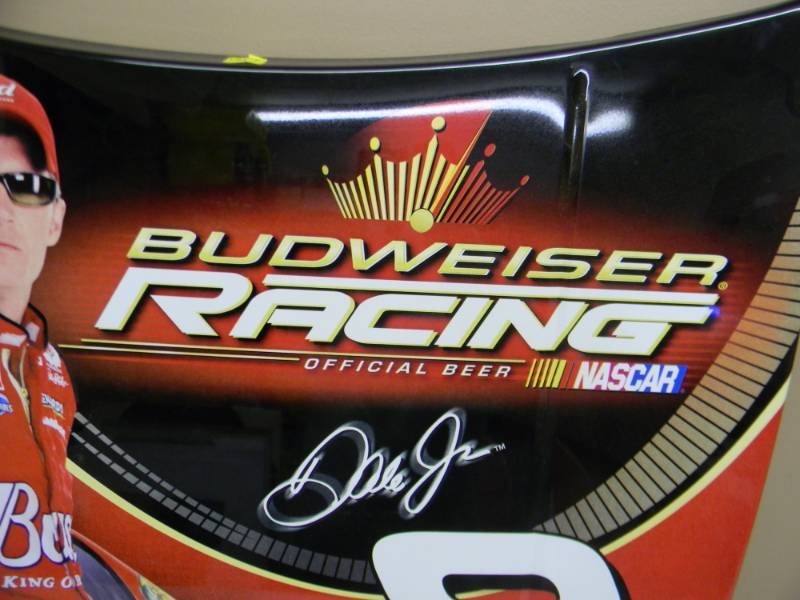 Budweiser Racing Logo Budweiser Logo With NASCAR Neon Sign