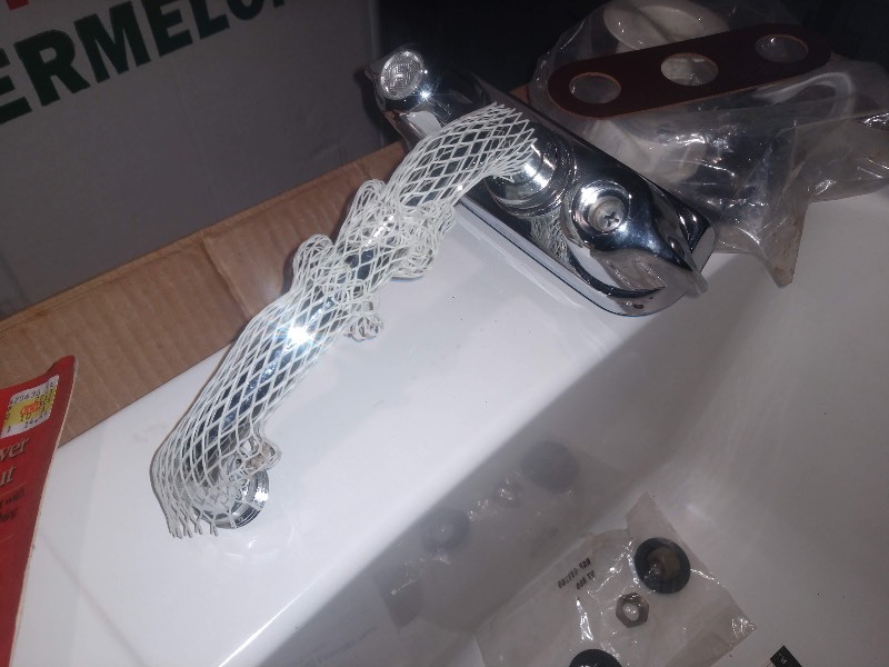 UTILATUB Model 10 Self-Rimming Utility Sink w/ Rear Drain, GERBER Bar ...