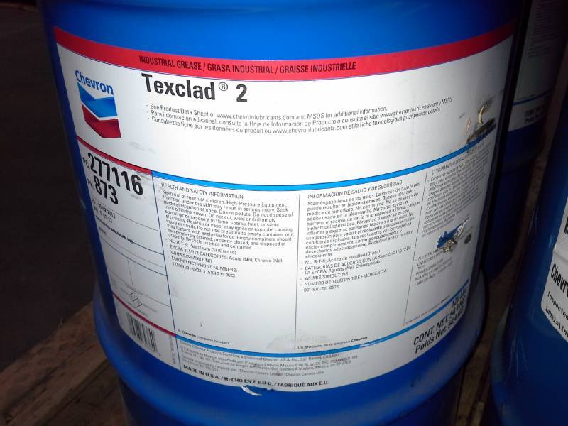 One - 16 Gallon Drum of Chevron Texclad 2 | Year-End Lubricants | K-BID