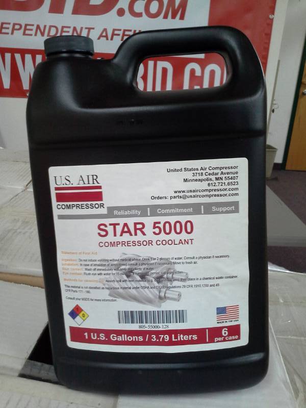 2 Cases of Modern Equipment Star 5000 Compressor Coolant | Year-End ...