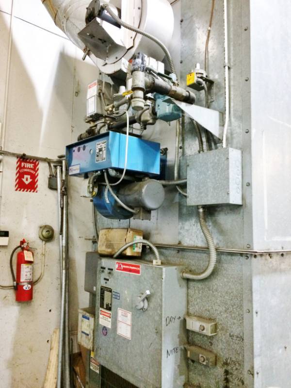 INDUSTRIAL AIRSYSTEMS INC 1,250,000 BTU/HR NATURAL GAS COMMERCIAL ...
