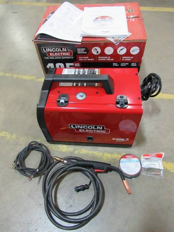 Lincoln Electric Weld Pak 125 HD Wire-Feed Welder, K2513-1 - Missing ...
