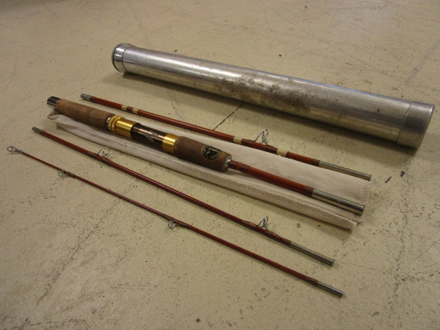 FLY FISHING ROD W/ ORIGINAL CASE | NATIVE AMERICAN, COWBOY, HUNTING ...