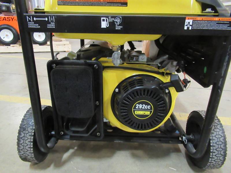 Champion Power Equipment 5000-Watt Gasoline Powered Recoil Start ...