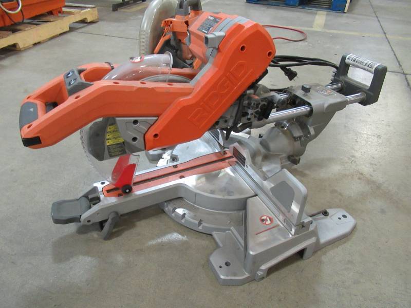 2 RIDGID Miter Saws For Parts R4120 Saw, 12-Inch Compound Miter with ...