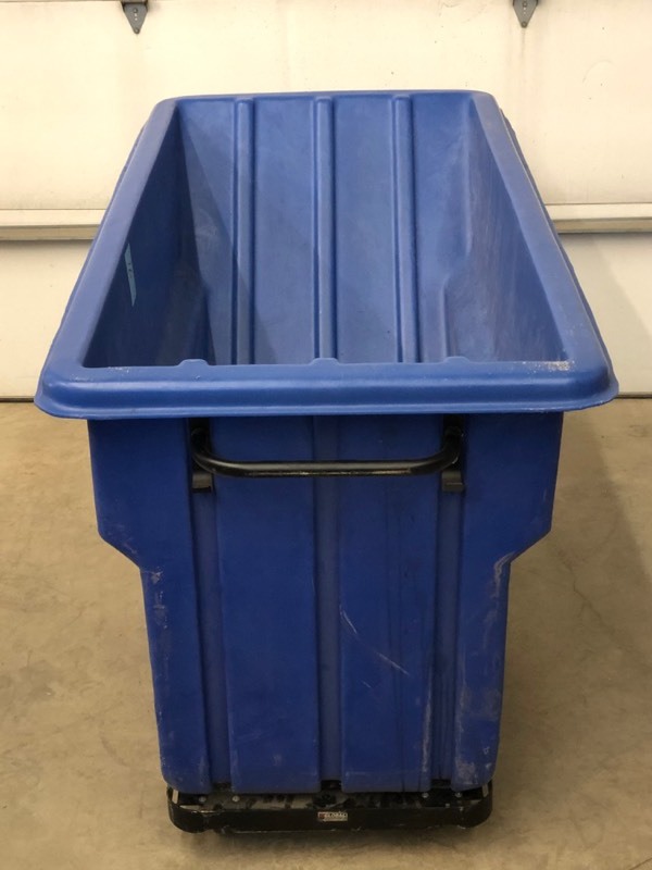 Global Rolling Recycling Dumpster / Cart | Commercial / Industrial ...