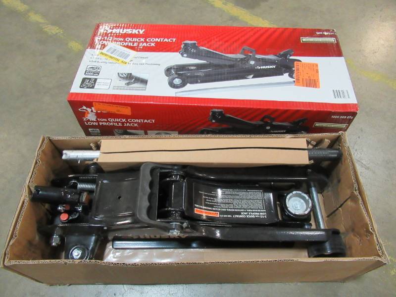 Husky 2-1/2-Ton 5,000 lb. Low Profile Jack, HD7024A | MN HOME OUTLET ...