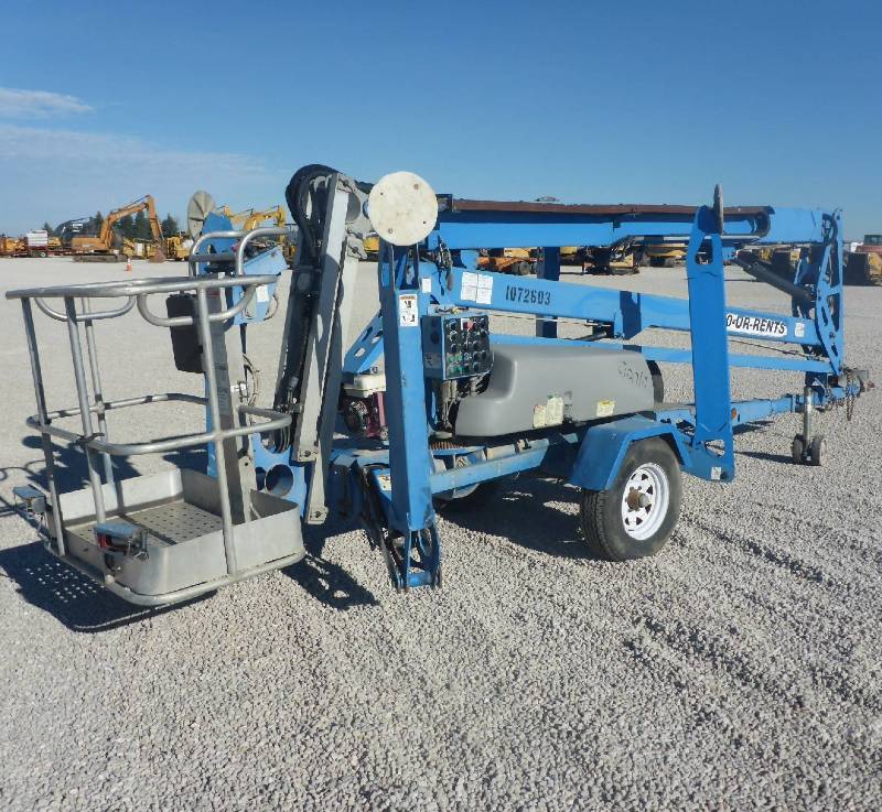 Genie Model GZ- 50 Electric Tow Behind Man Lift | SW Metro Spring ...