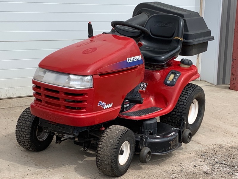 Craftsman DYT 4000 Lawn Tractor April Lawn Equipment 2 K BID