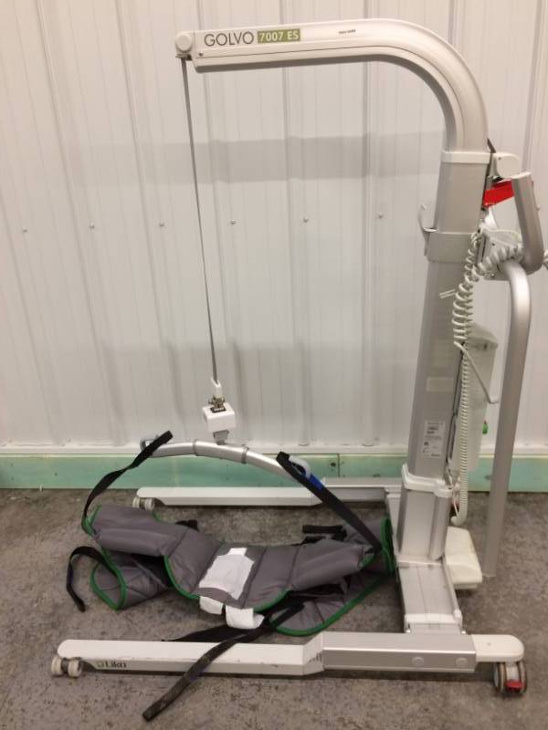 WOW MSRP $7000 AMAZING Liko Golvo 7007ES Electric Powered Patient Lift ...
