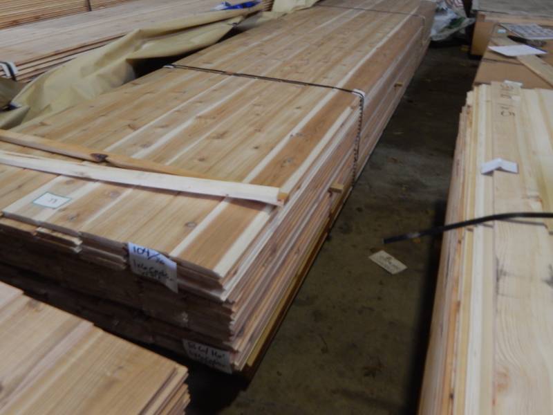 1" x 6" Cedar WP4 Tongue & Groove Paneling | Deerwood Lumber ...