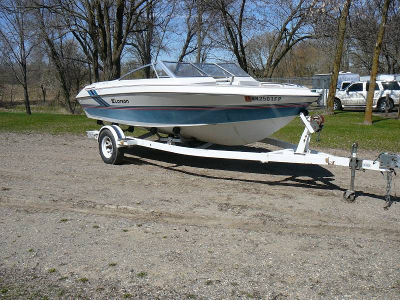 1989 Larson Runabout Boat & EZ Load Trailer | Ride Into Summer/Boats ...