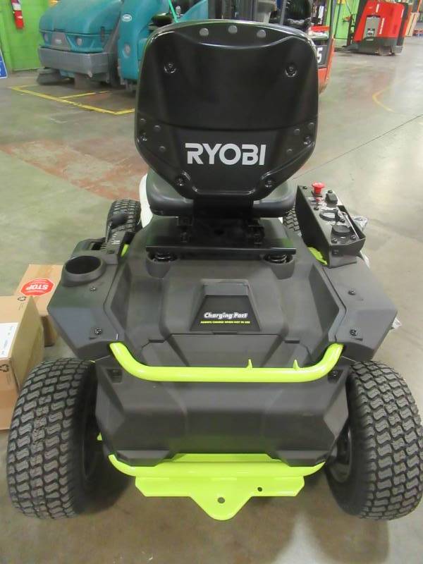 Ryobi 38 in. Battery Electric Riding Lawn Mower, RY48110 - BRAND NEW ...